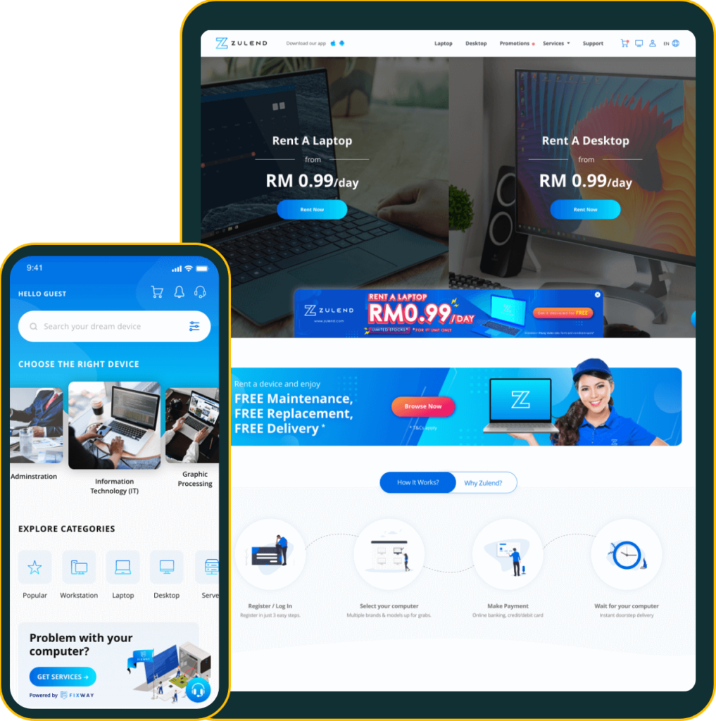 Zulend | Projects | Fple.com